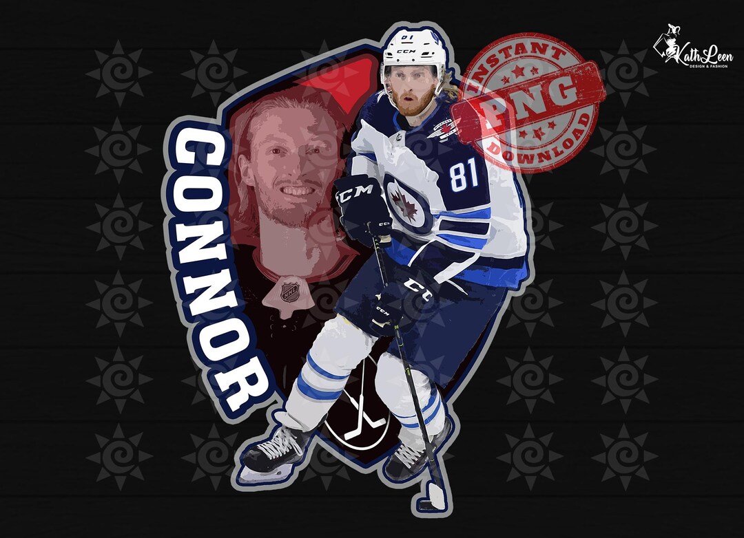 Kyle Connor Png, Kyle Connor Sublimation, Kyle Connor Transfer, Kyle ...