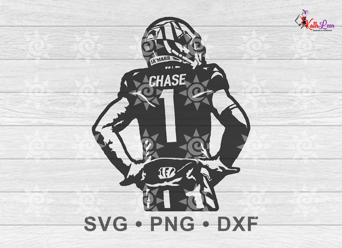 Ja'marr Chase Svg, Ja'marr Chase Png, Ja'marr Chase Dxf, Ja'marr Chase ...