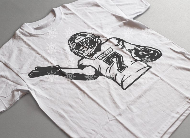 Bucky Irving SVG PNG DXF, Football Player Cricut, Silhouette, Clipart ...