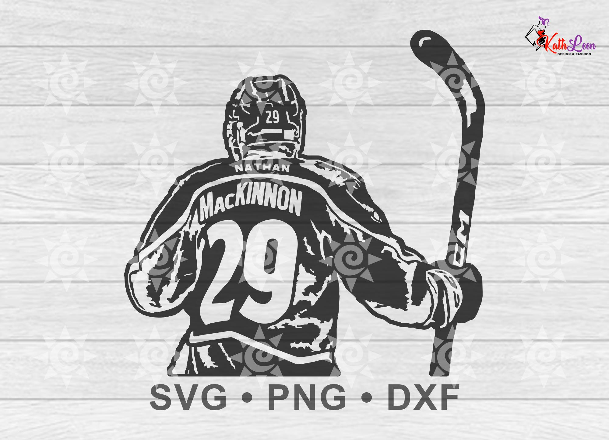 Nathan Mackinnon Svg, Nathan Mackinnon Png, Nathan Mackinnon Dxf ...