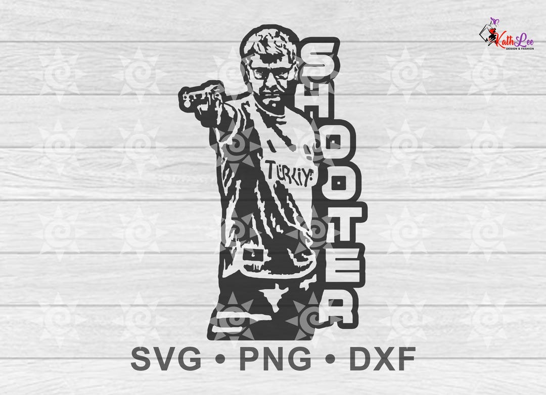 Yusuf Dikec SVG, Turkish Shooter Svg, Cool Shooter Dxf, Paris Olympics ...
