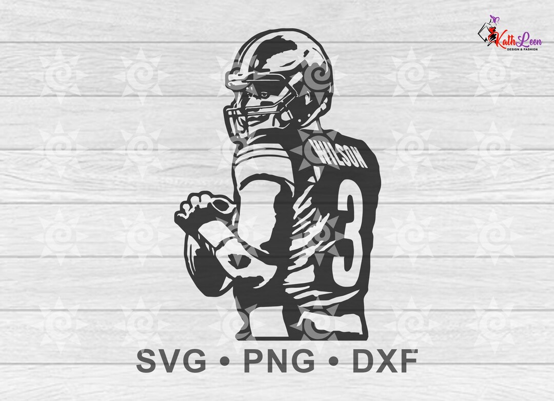 Russell Wilson Svg, Russell Wilson Png, Russell Wilson Dxf, Russell ...