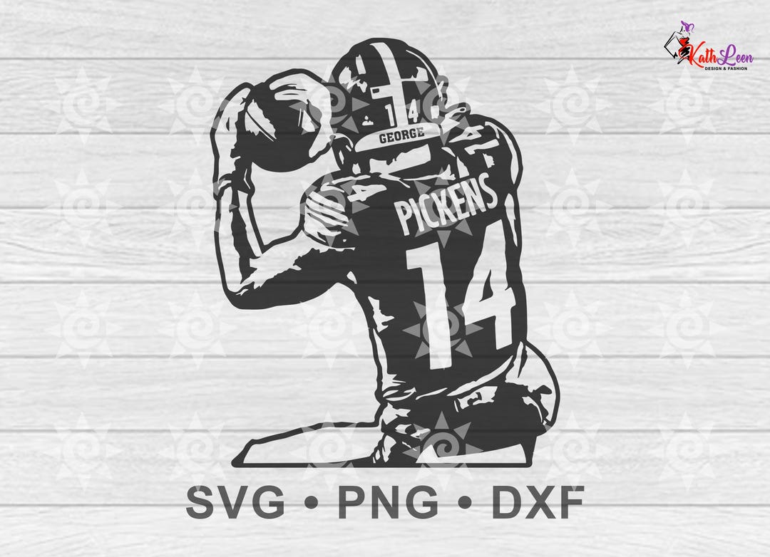George Pickens Svg, George Pickens Png, George Pickens Dxf, George ...