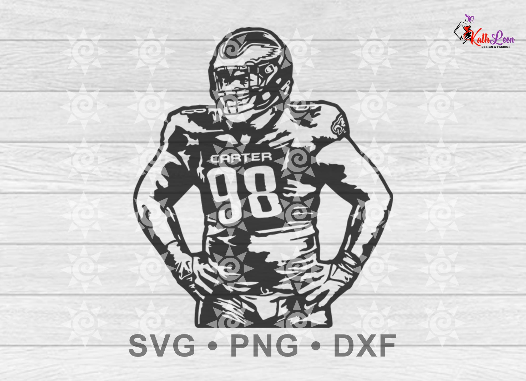 Jalen Carter Svg, Jalen Carter Png, Jalen Carter Dxf, Jalen Carter ...