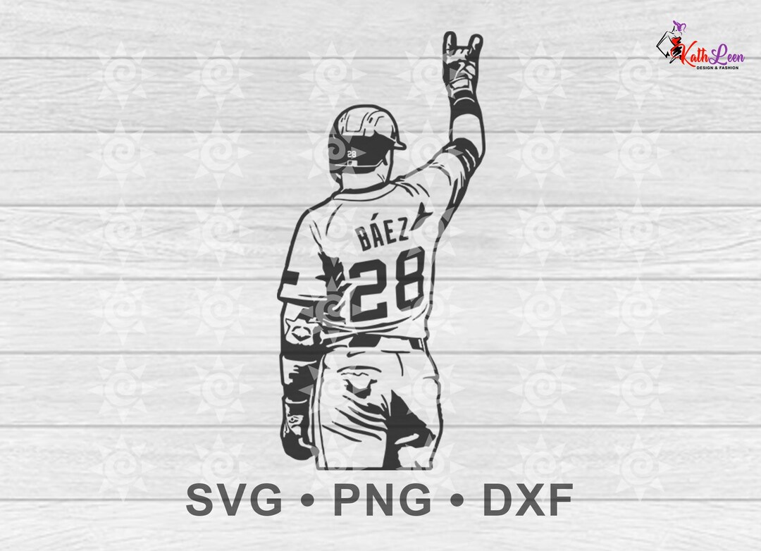 Javier Baez Svg, Javier Baez Png, Javier Baez Dxf, Javier Baez Cricut ...