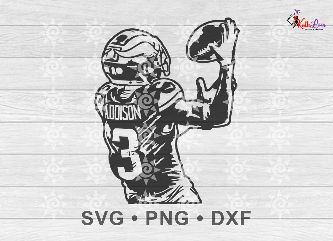 Jordan Addison Svg, Jordan Addison Png, Jordan Addison Dxf, Jordan ...