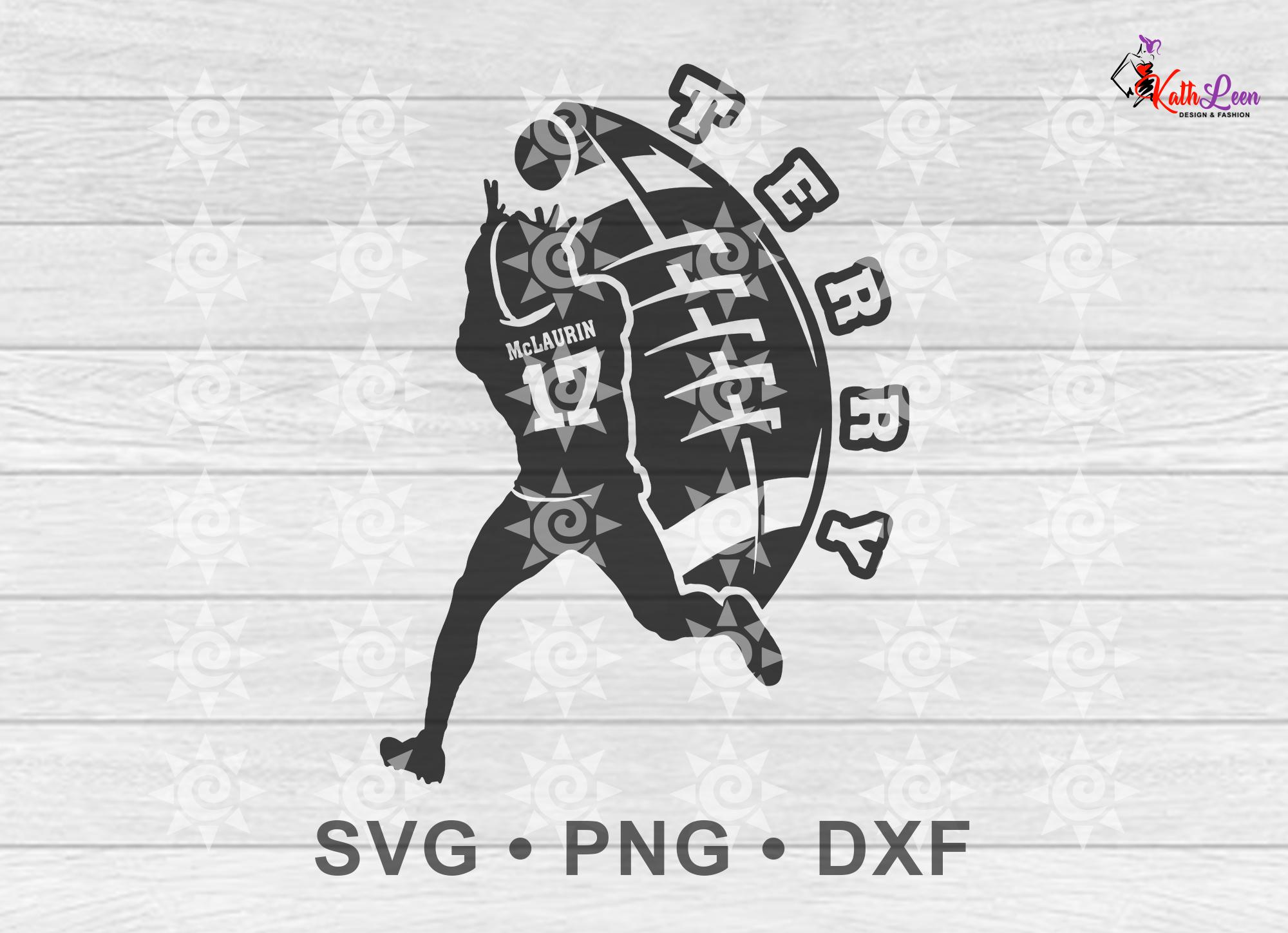 Terry Mclaurin Svg, Terry Mclaurin Png, Terry Mclaurin Dxf, Terry Mclaurin Cricut, Mclaurin ...