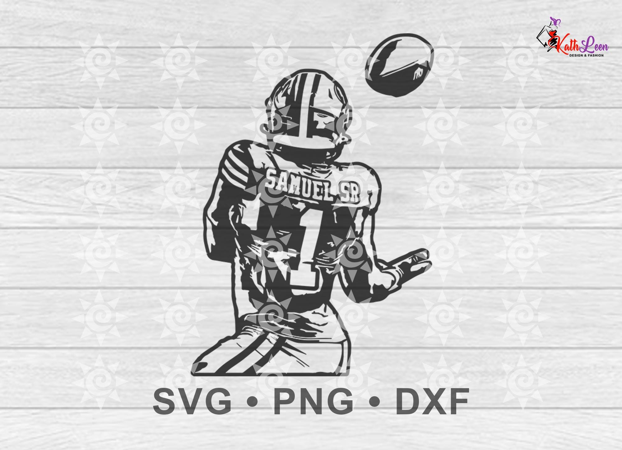 Deebo Samuel Sr. Svg, Deebo Samuel Png, Deebo Samuel Dxf, Deebo Samuel ...