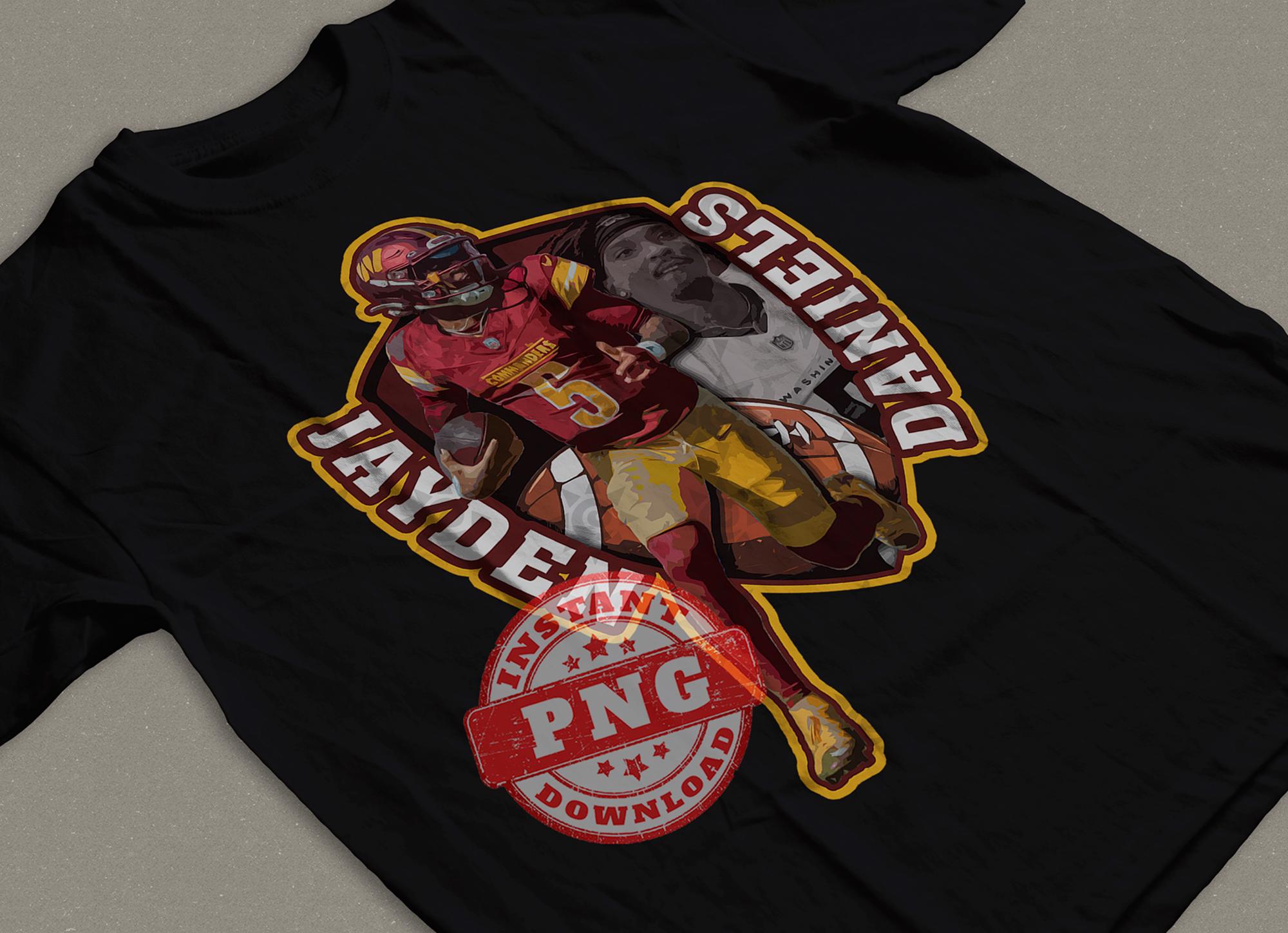 Jayden Daniels Png, Jayden Daniels Transfer, Jayden Daniels Sublimation ...