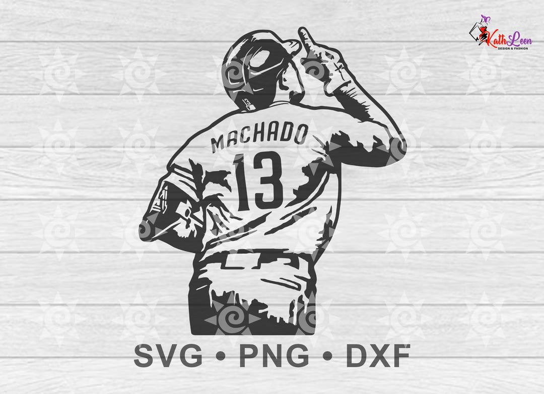 Manny Machado Svg, Manny Machado Png, Manny Machado Dxf, Manny Machado ...