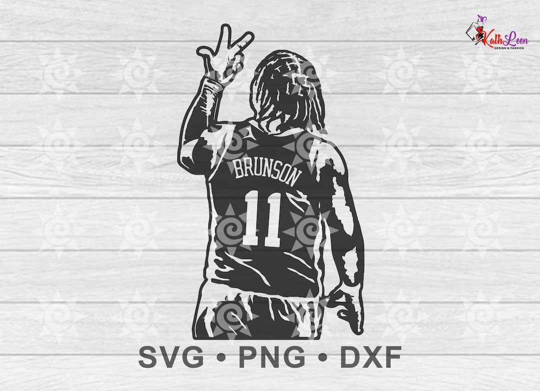 Jalen Brunson Svg, Jalen Brunson Png, Jalen Brunson Dxf, Jalen Brunson ...