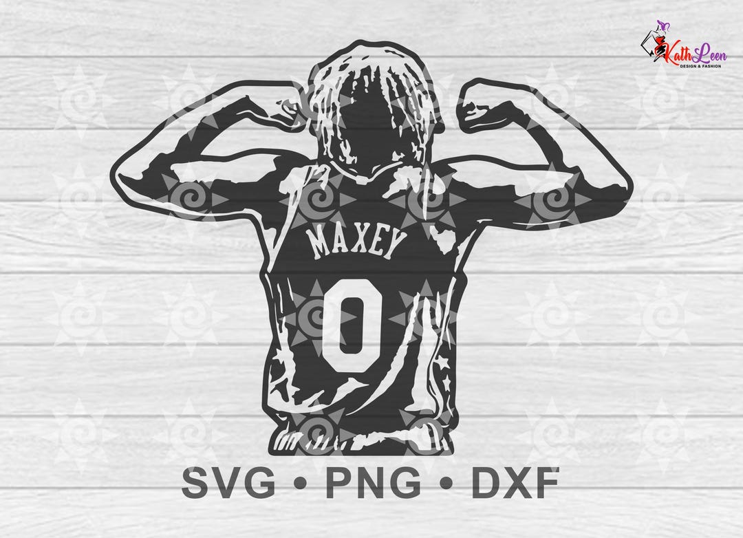 Tyrese Maxey Svg, Tyrese Maxey Png, Tyrese Maxey Dxf, Tyrese Maxey Cricut, Tyrese Maxey ...