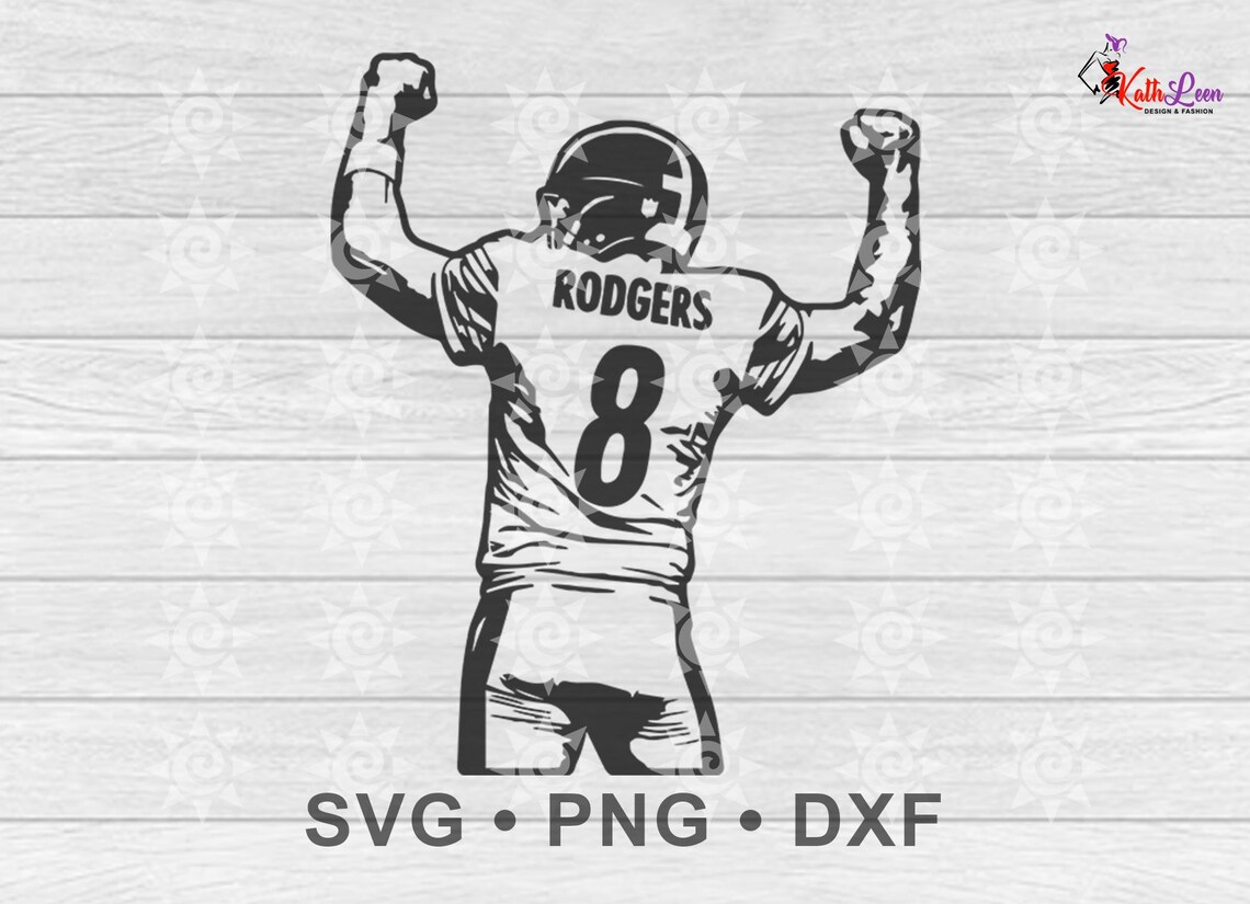 Aaron Rodgers Svg, Aaron Rodgers Png, Aaron Rodgers Dxf, Aaron Rodgers ...