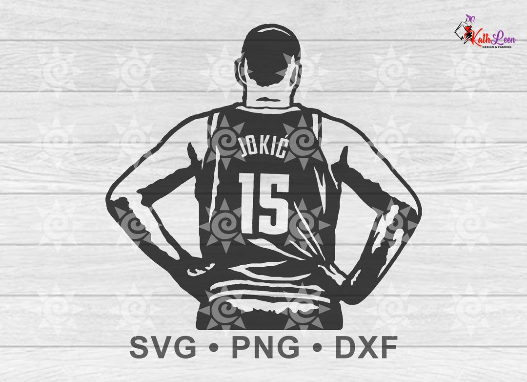 Nikola Jokic Svg, Nikola Jokic Png, Nikola Jokic Dxf, Nikola Jokic ...