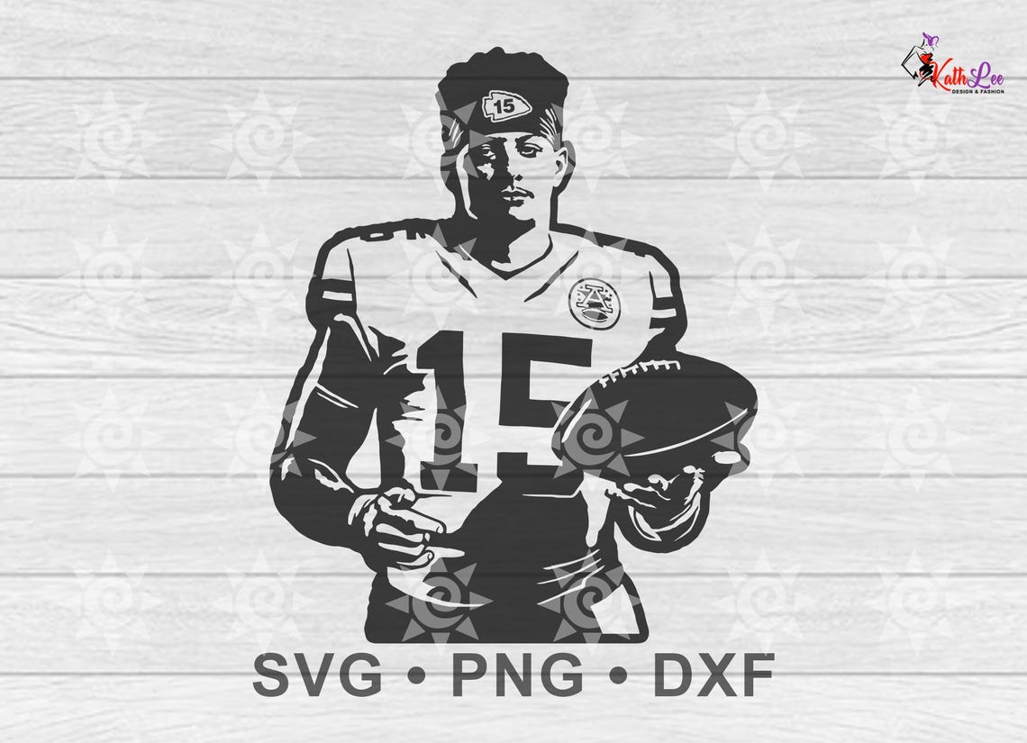 Patrick Mahomes Svg, Patrick Mahomes Png, Patrick Mahomes Dxf, Patrick ...