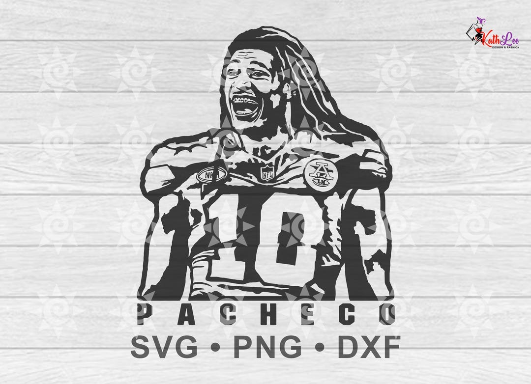 Isiah Pacheco SVG, Isiah Pacheco DXF, Isiah Pacheco Png, Isiah Pacheco ...