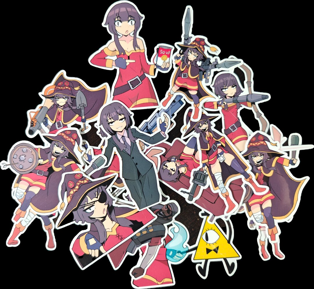 Forbidden Bread Megumin Collection - #forbiddenbredart - Etsy