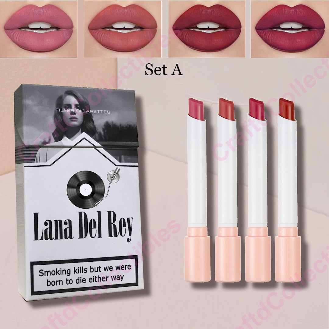 Lana Del Rey Lipstick Sets, Customized Lana Del Rey Poster Box ...