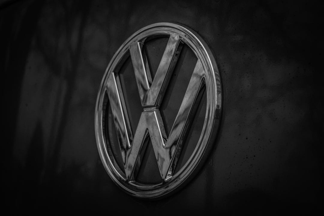 VW Bus VW Sign, Black and White, Wall Art, Photography, Poster, Photo ...