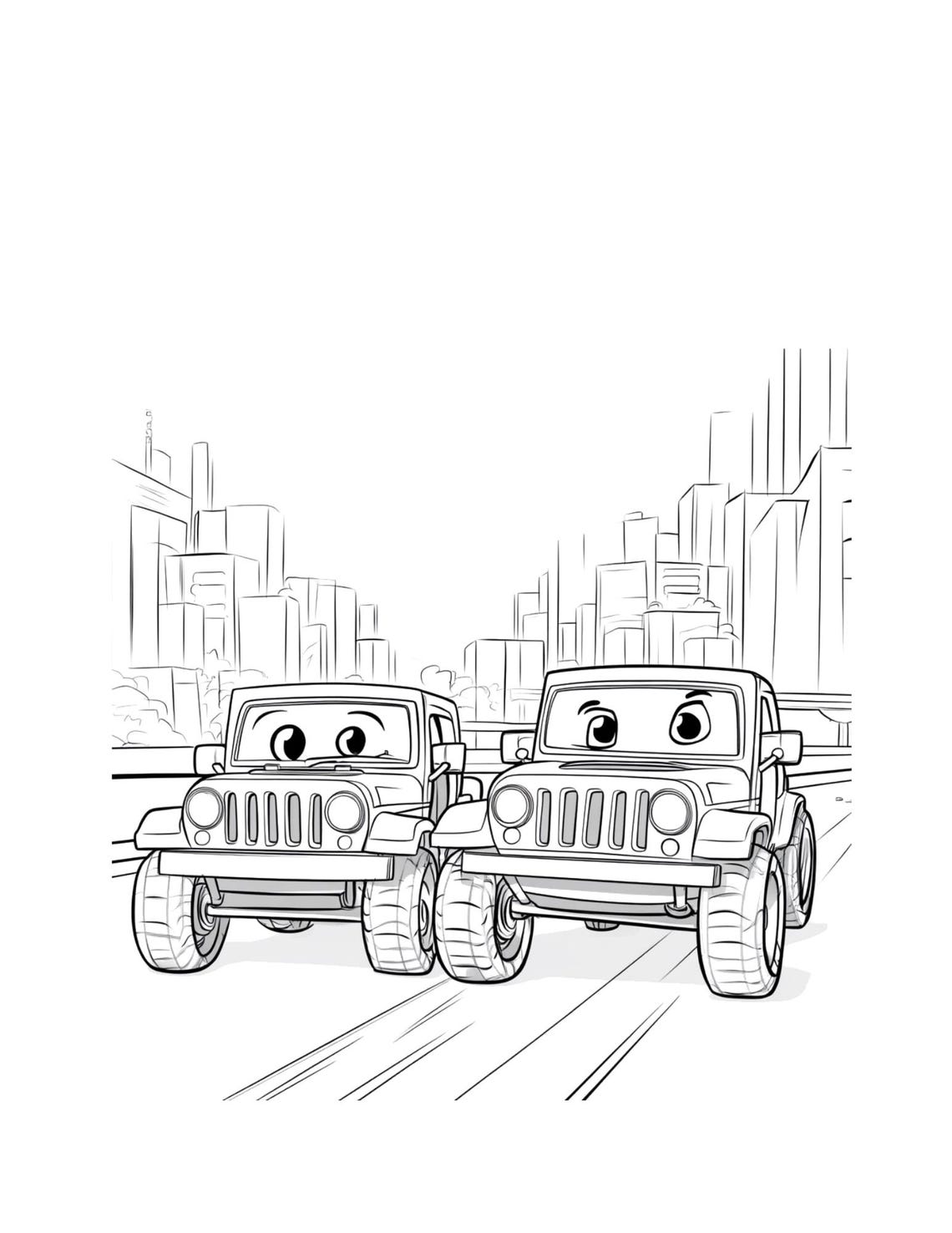 Cars Custom Coloring Book for Kids, Personalized Kids Birthday Gift ...