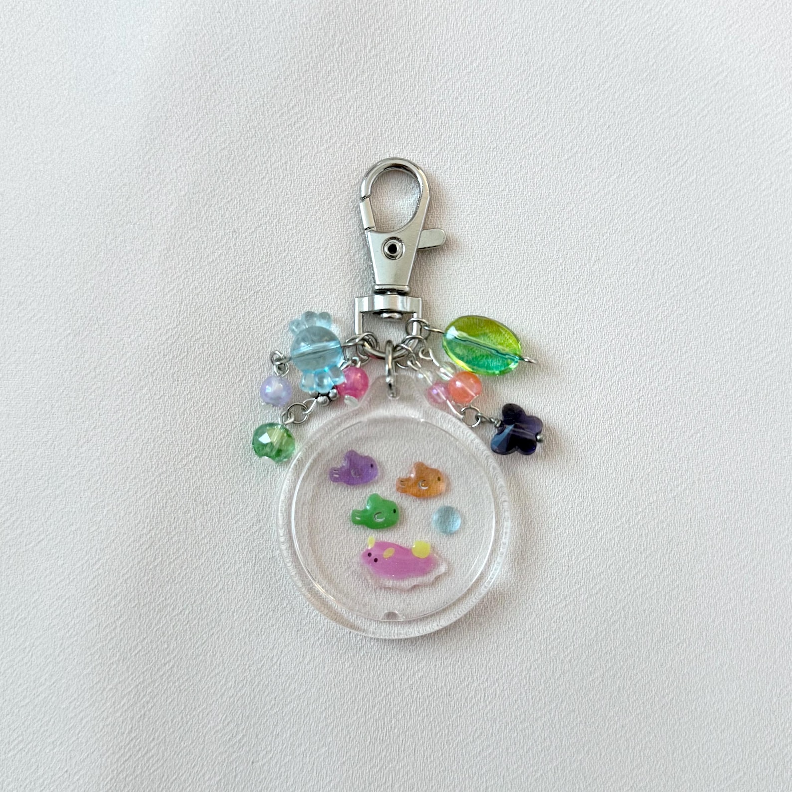 Marine Animal Keychain | Fish Bag Charms, Dangle Keychains, Ocean ...