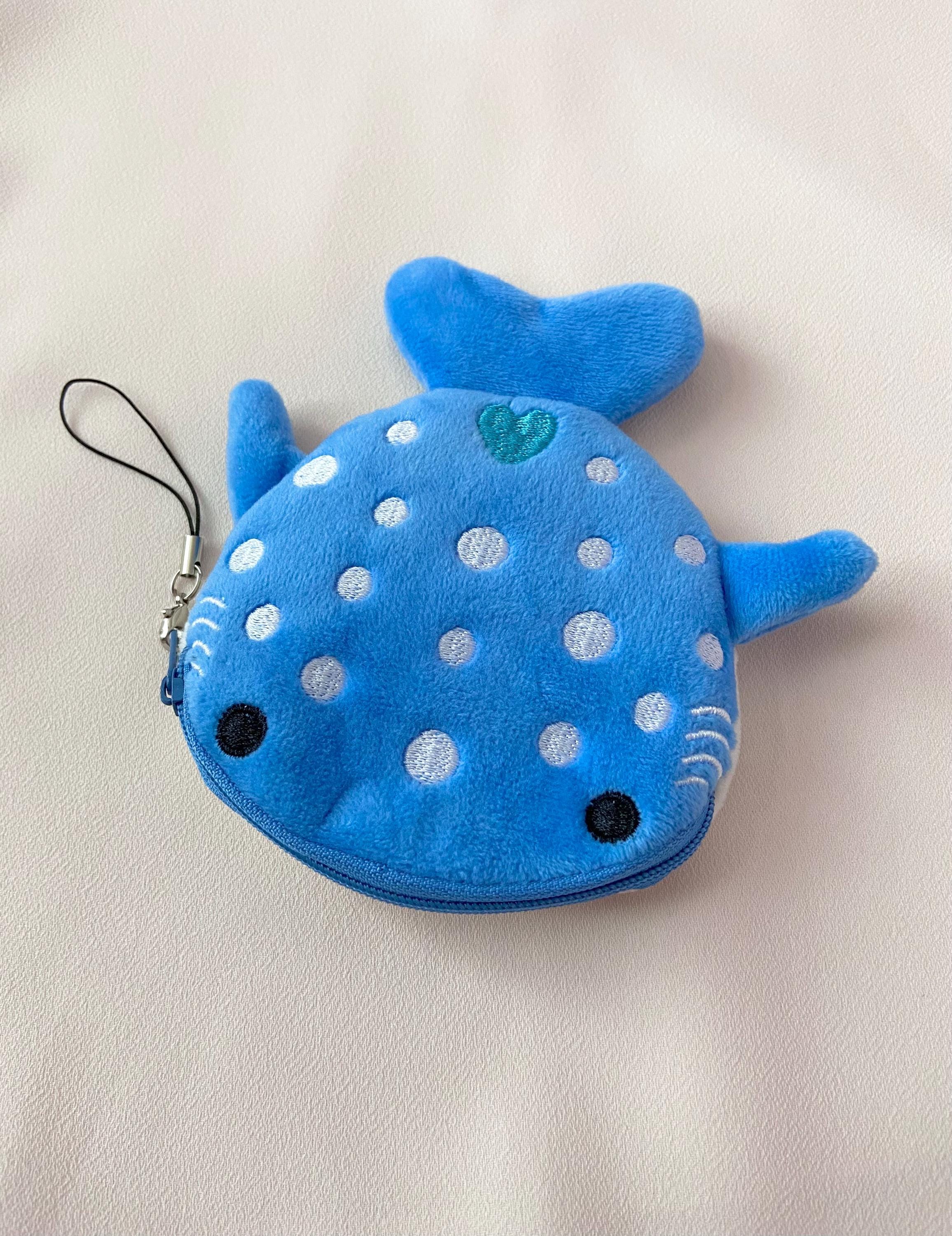 Blue Whale Shark Coin Pouch - Etsy