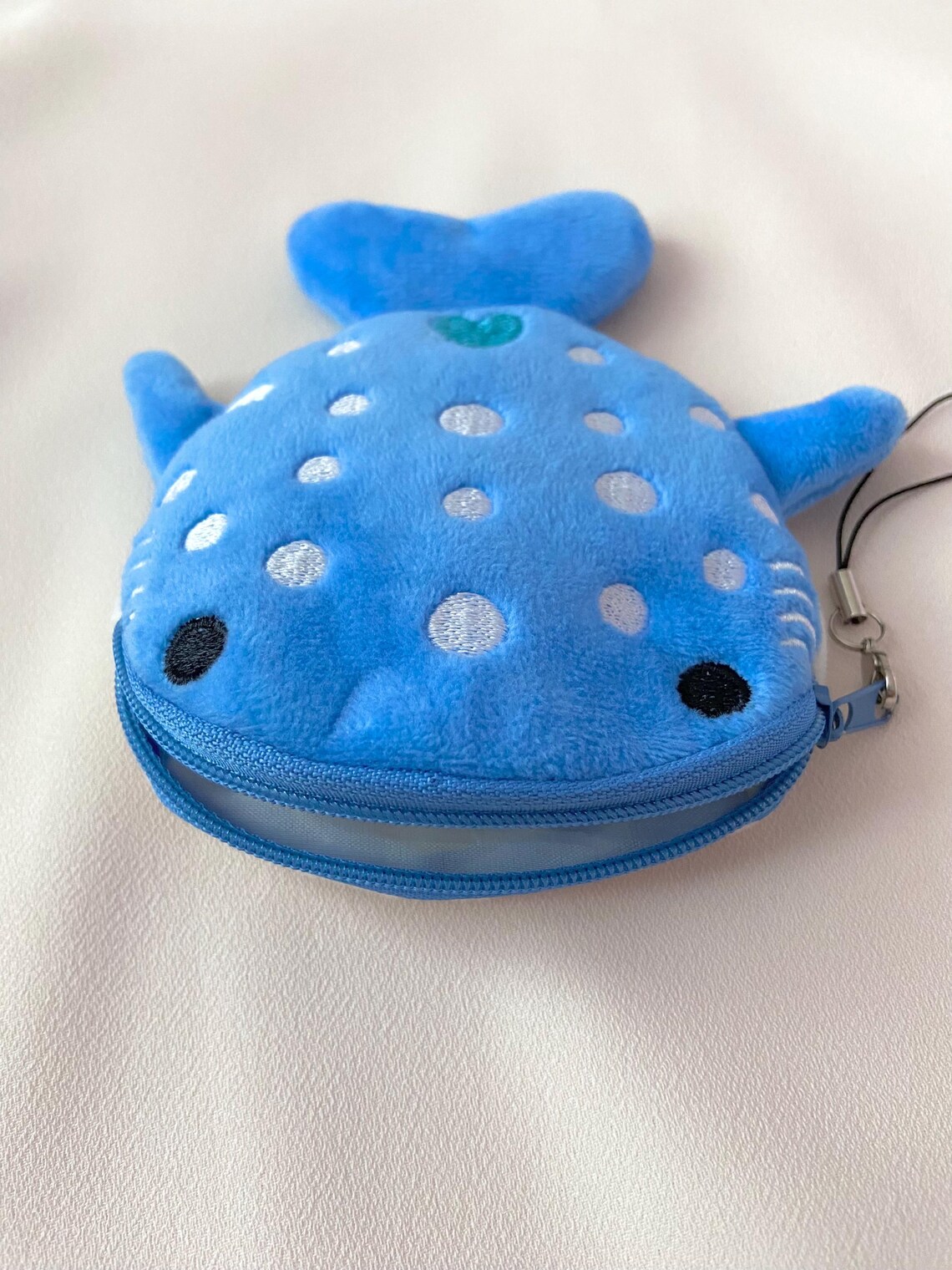 Blue Whale Shark Coin Pouch - Etsy