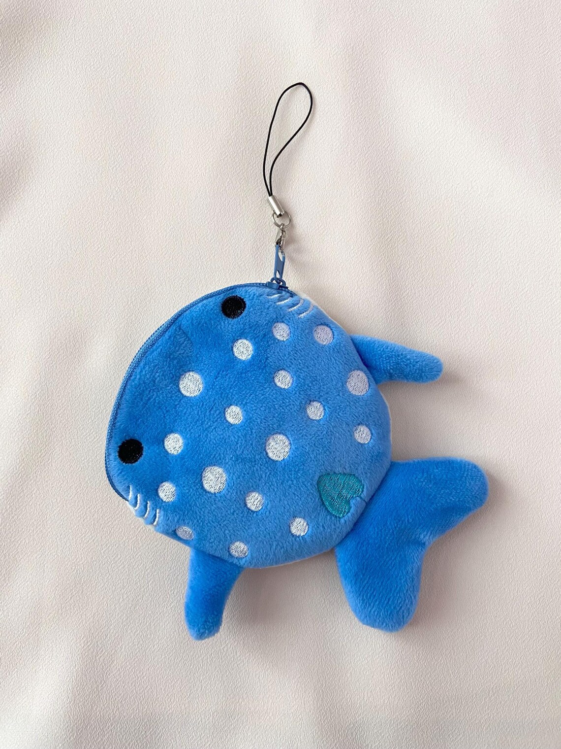 Blue Whale Shark Coin Pouch - Etsy