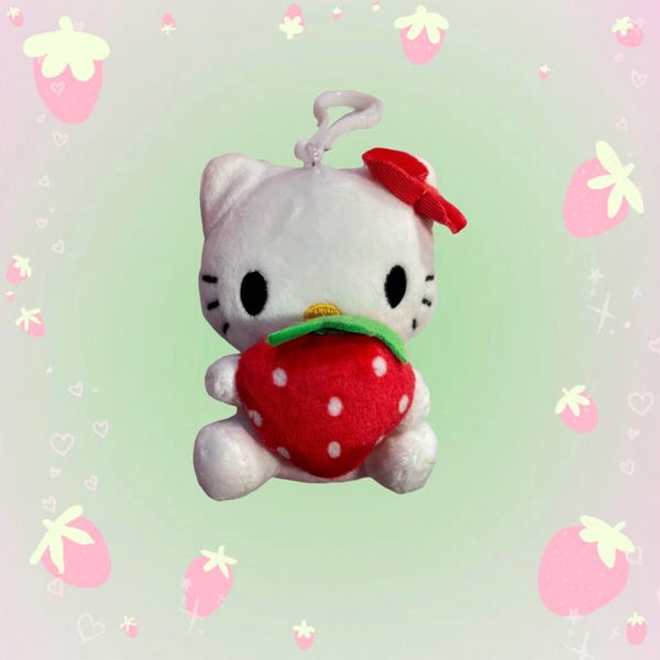 Hello Kittys Keychain - Etsy