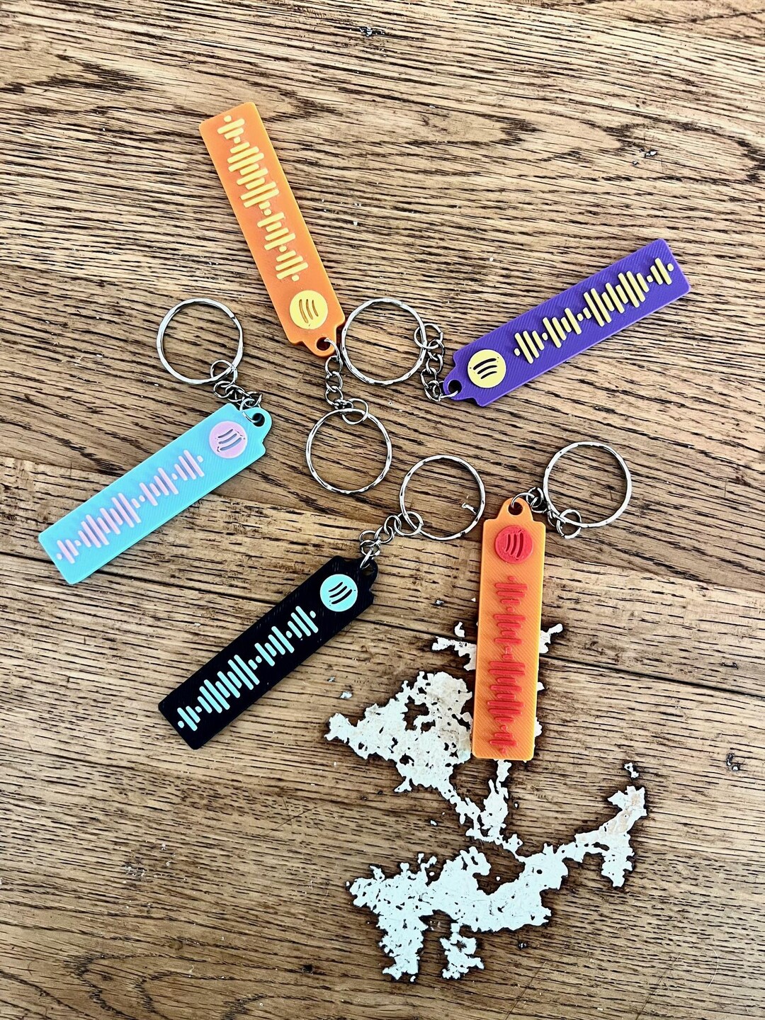 Custom 3D Printed Spotify Code Keychain – Your Music, Your Style! - Etsy