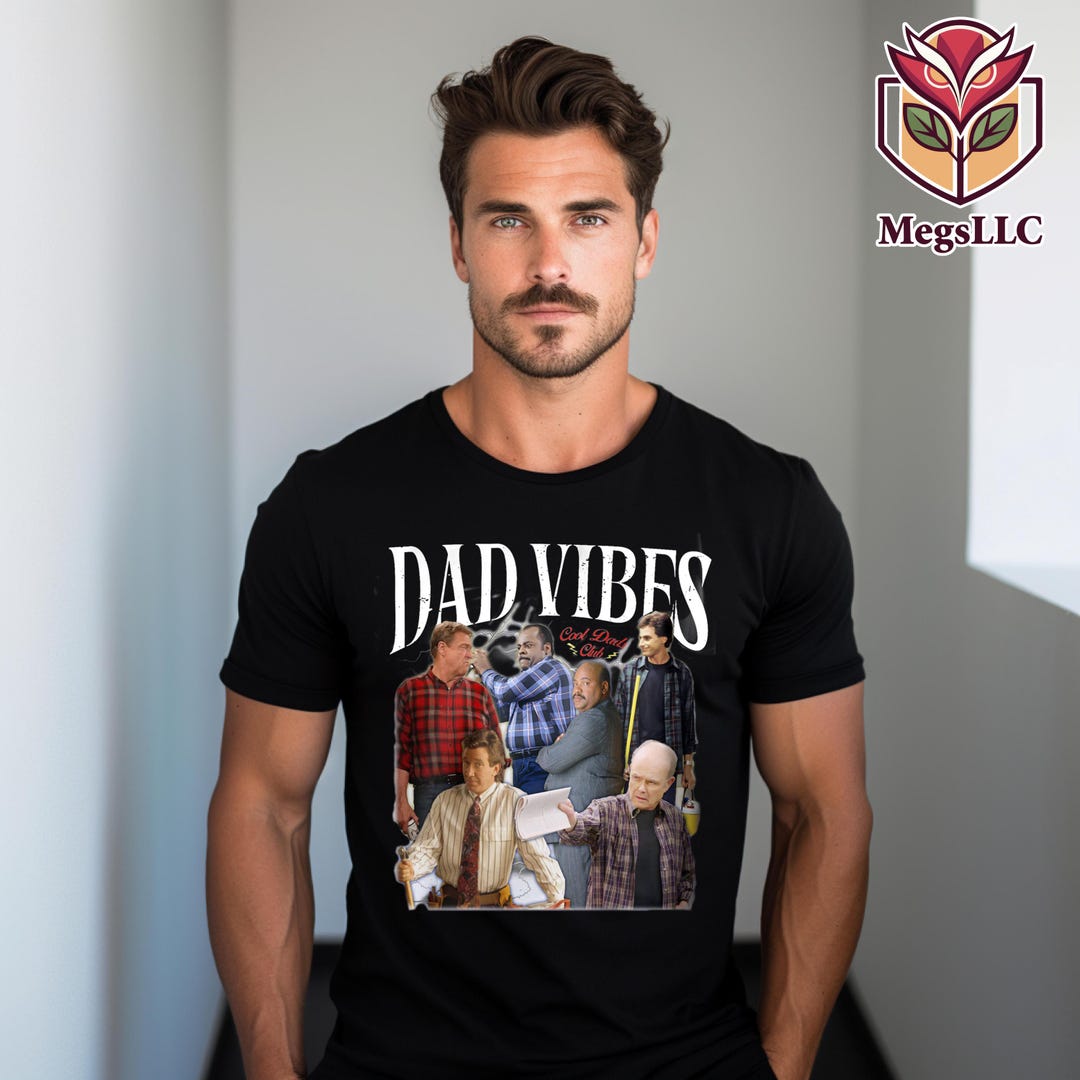 90's Dad Vibes Shirt, Sitcom Dad T Shirt,dad Joke Shirt,gift for ...