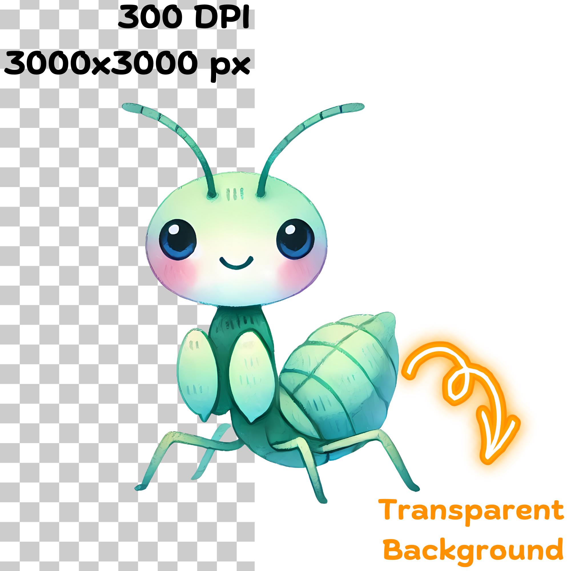 Cute Insect Clipart Bundle, Adorable Bug Illustrations PNG Collection ...
