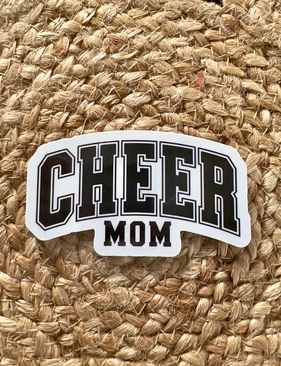 Cheer Mom Sticker, Water Resistant, Laptop Sticker, Water Bottle ...