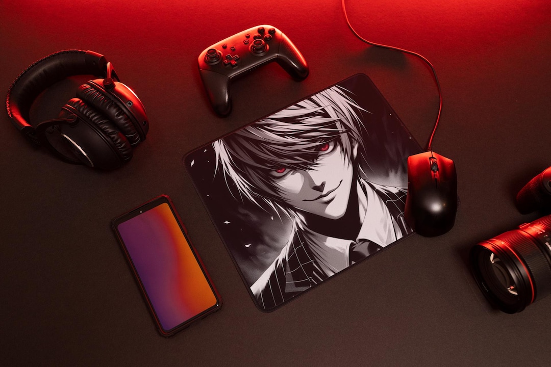 Death Note Light Yagami I Am Kira Mouse Pad - Etsy UK