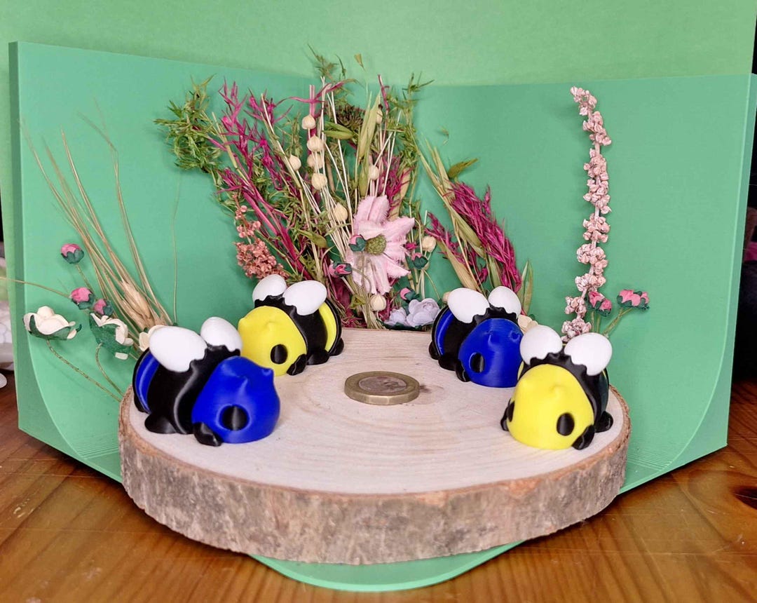 3D Printed Bee Fidget Toys, Cute, Desk Toy, Variety of Colours, Bee - Etsy