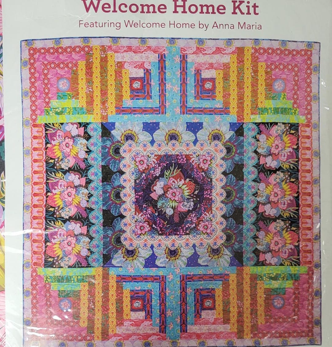 Welcome Home Quilt Kit 84" X 84" by Anna Maria Horner With Freespirit ...