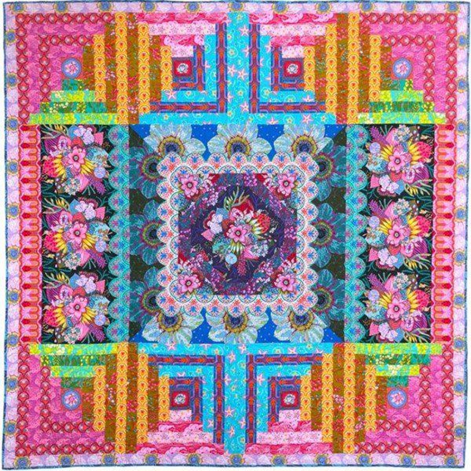 Welcome Home Quilt Kit 84" X 84" by Anna Maria Horner With Freespirit ...