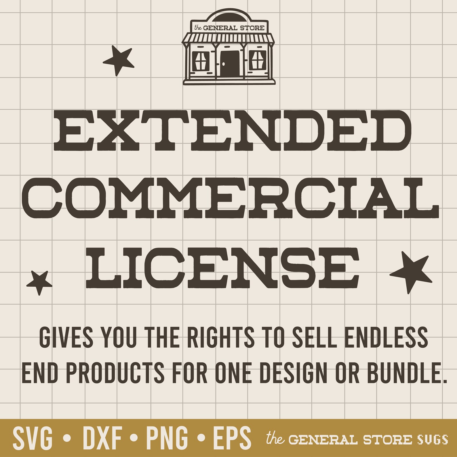 Commercial License for Svgs / Extended Commercial License / Svg License ...