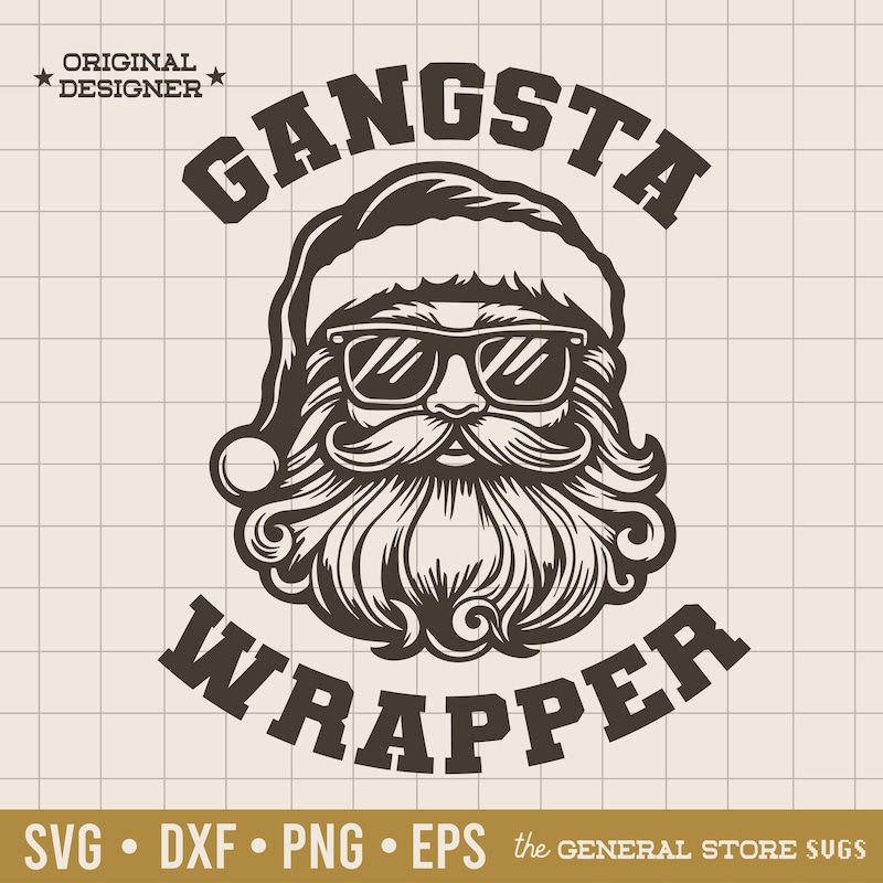 Gangsta Wrapper Svg - Etsy