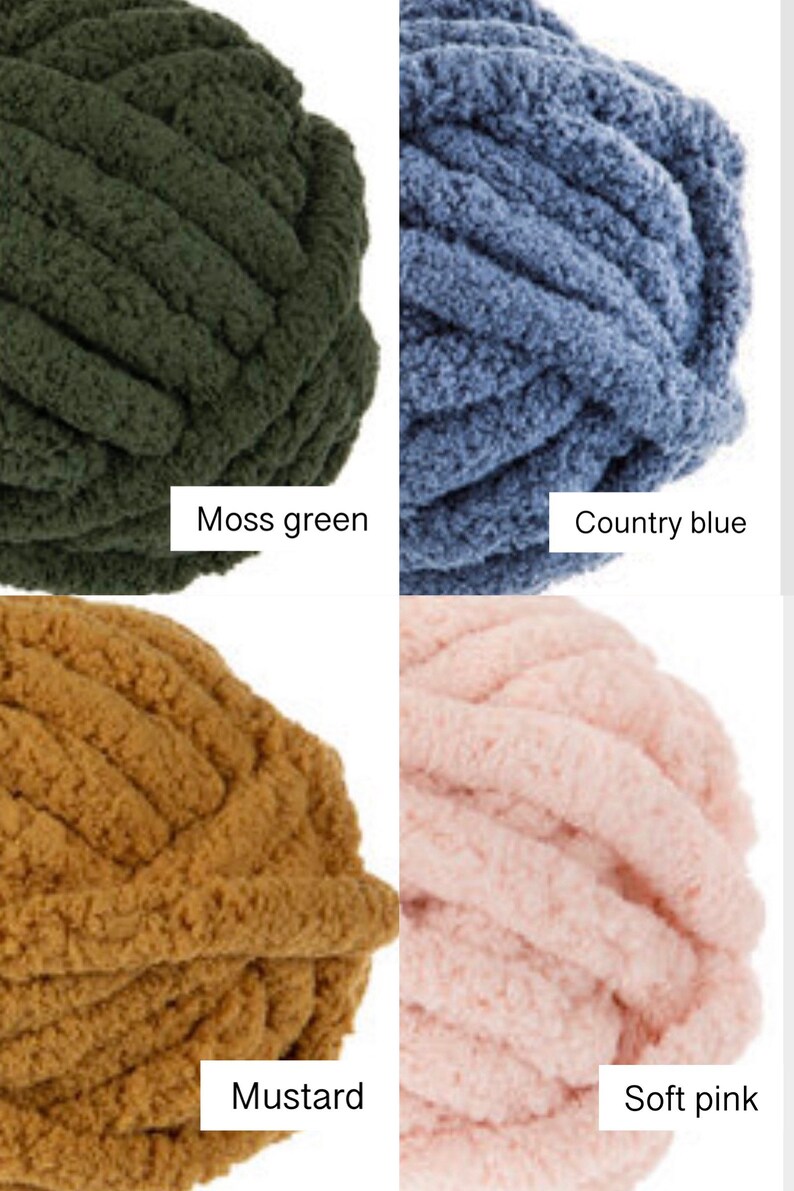 DIY No-knit Chunky Blanket Kit With Video - Etsy