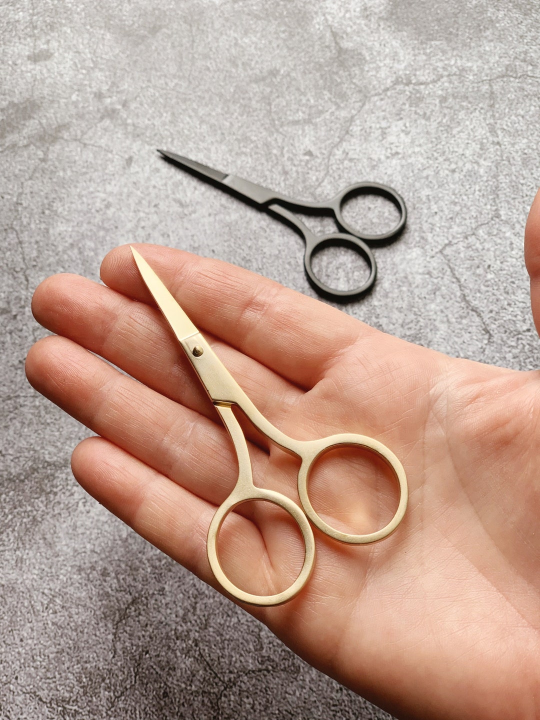 Small Stainless Knitting Scissors - Steel Craft Scissors // Small Yarn ...