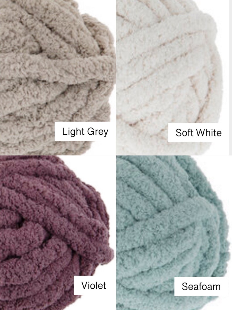 DIY No-knit Chunky Blanket Kit With Video - Etsy