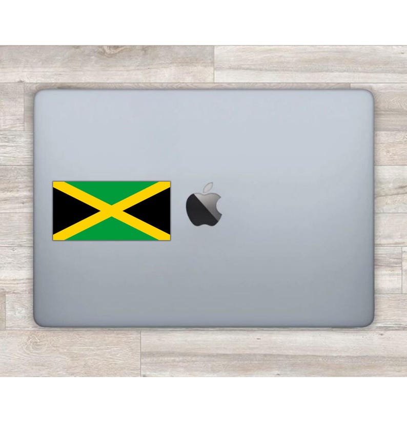 Jamaican Flag Fridge Magnet or Laptop Sticker - Etsy