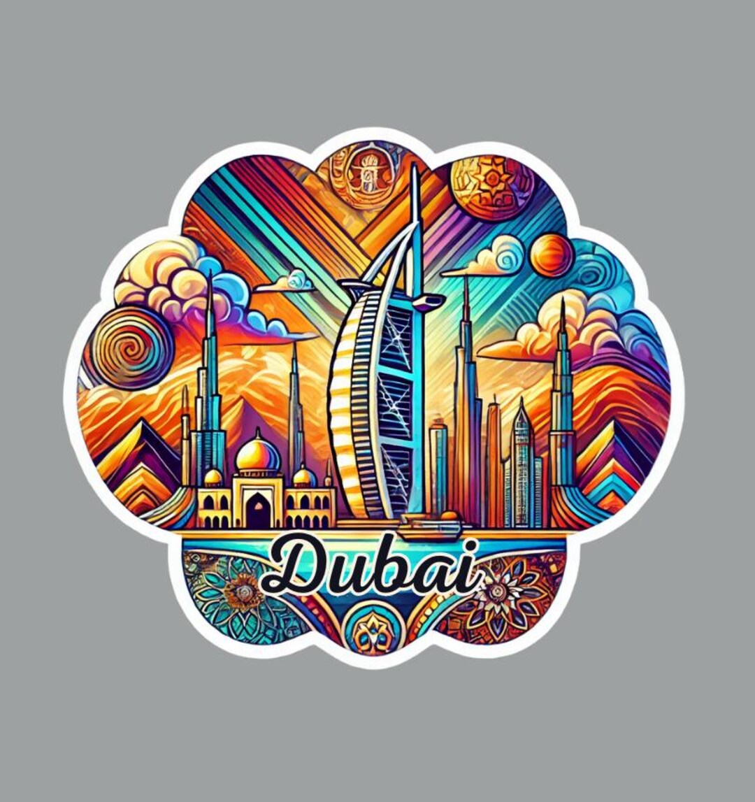 Dubai Fridge Magnet - Etsy