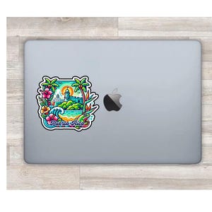 Puerto Rico Fridge Magnet or Laptop Sticker - Etsy