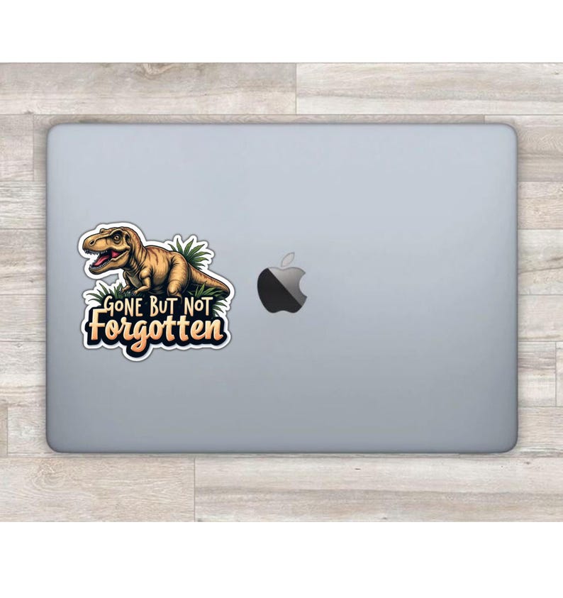 Tyrannosaurus Rex Gone but Not Forgotten Funny Fridge Magnet or Laptop ...