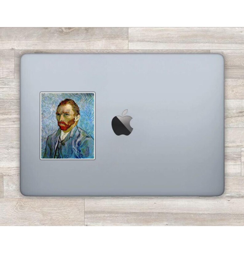 Vincent Van Gogh Self Portrait Fridge Magnet or Laptop Sticker - Etsy