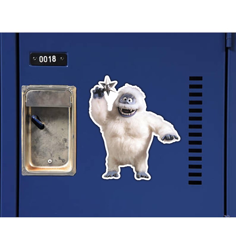 Bumble Abominable Snowman Rudolph Christmas Fridge Magnet or Laptop ...