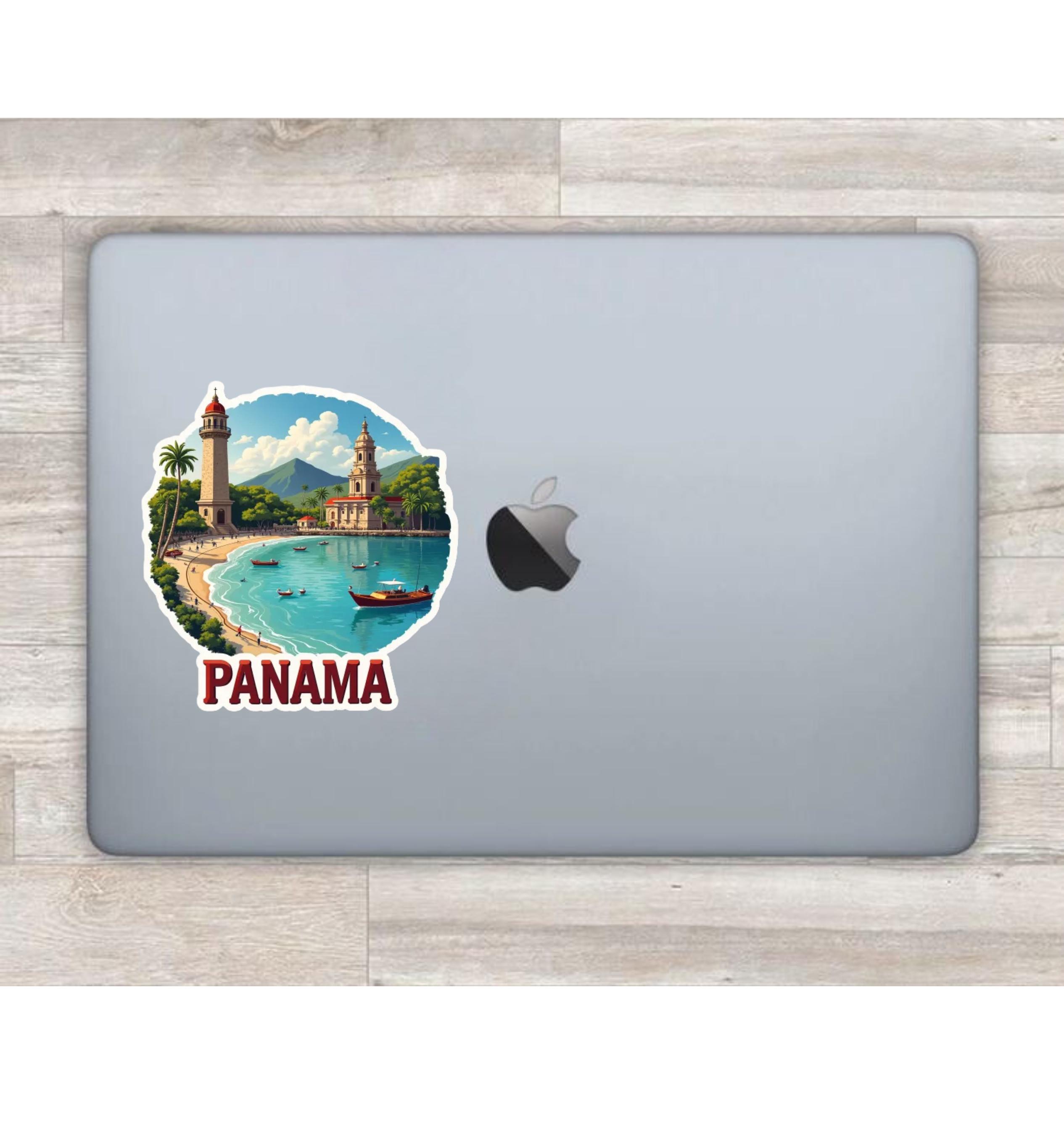 Panama Fridge Magnet or Laptop Sticker - Etsy