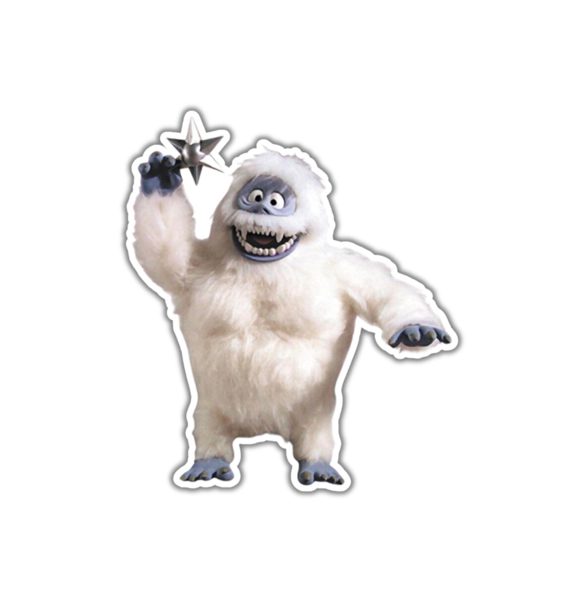 Bumble Abominable Snowman Rudolph Christmas Fridge Magnet or Laptop ...
